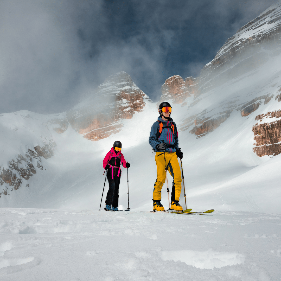 Ski touring, free riding og backcountry skiløb i Slovenien.